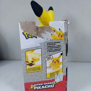Pokemon | Toys | Pokemon Electric Charge Pikachu Plush | Poshmark